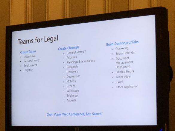 Microsoft Teams for Lawyers 101 – Customizing a Powerful Platform for ...